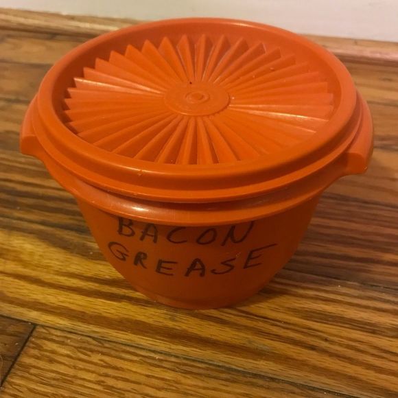 Tupperware | Kitchen | Vtg Tupperware 8862 Harvest Colors Custom Bacon ...